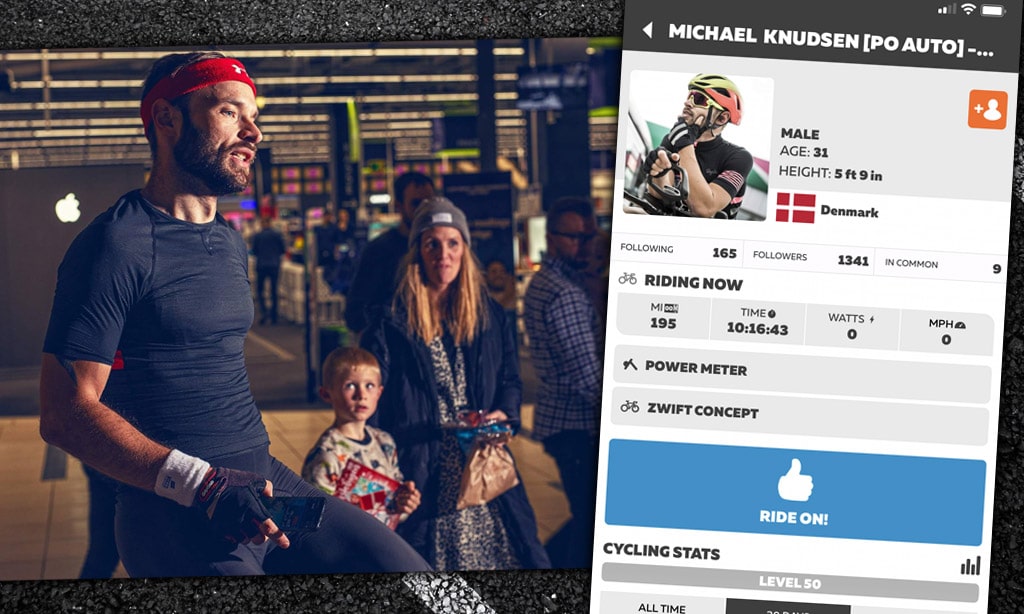 Ultra cykelrytter Michael Knudsen giver tip til Zwift træning - OOB life